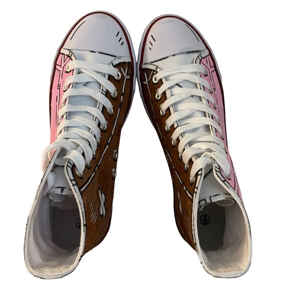 Converse | Shoes | Borderlands Cel Shaded Tiny Tina Bunny Painted ...
